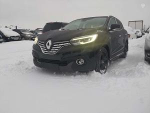Черный Рено Kadjar 2017 в Таураге, объемом двигателя 1.20 л и пробегом 136 тыс. км за 8600 €, фото  на AUTOMOTO.COM.LV