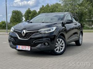Black Renault Kadjar 2017 in Cesis, with an engine capacity of 1.20 L and mileage of 185 thousand km for 8700 €, photo 4 on AUTOMOTO.COM.LV