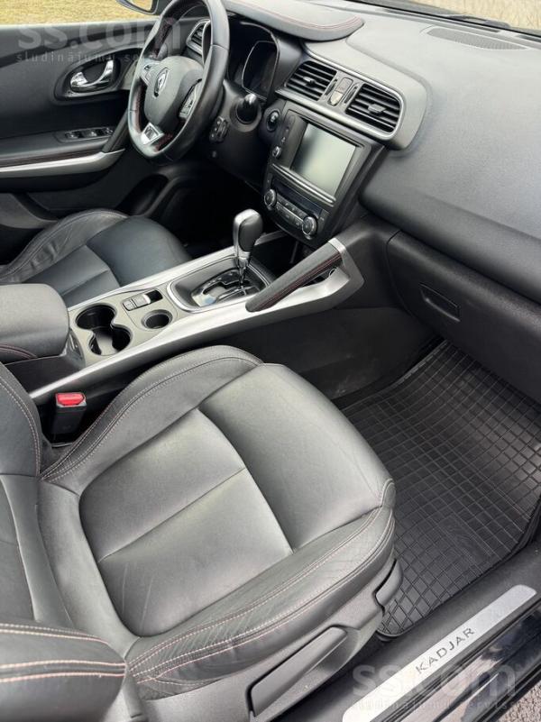 Черный Рено Kadjar 2017 в Рига, объемом двигателя 1.50 л и пробегом 245 тыс. км за 8200 €, фото 5 на AUTOMOTO.COM.LV