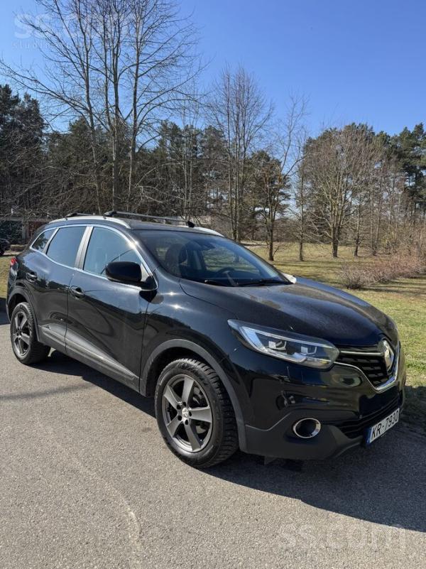 Черный Рено Kadjar 2017 в Рига, объемом двигателя 1.50 л и пробегом 245 тыс. км за 8200 €, фото 8 на AUTOMOTO.COM.LV