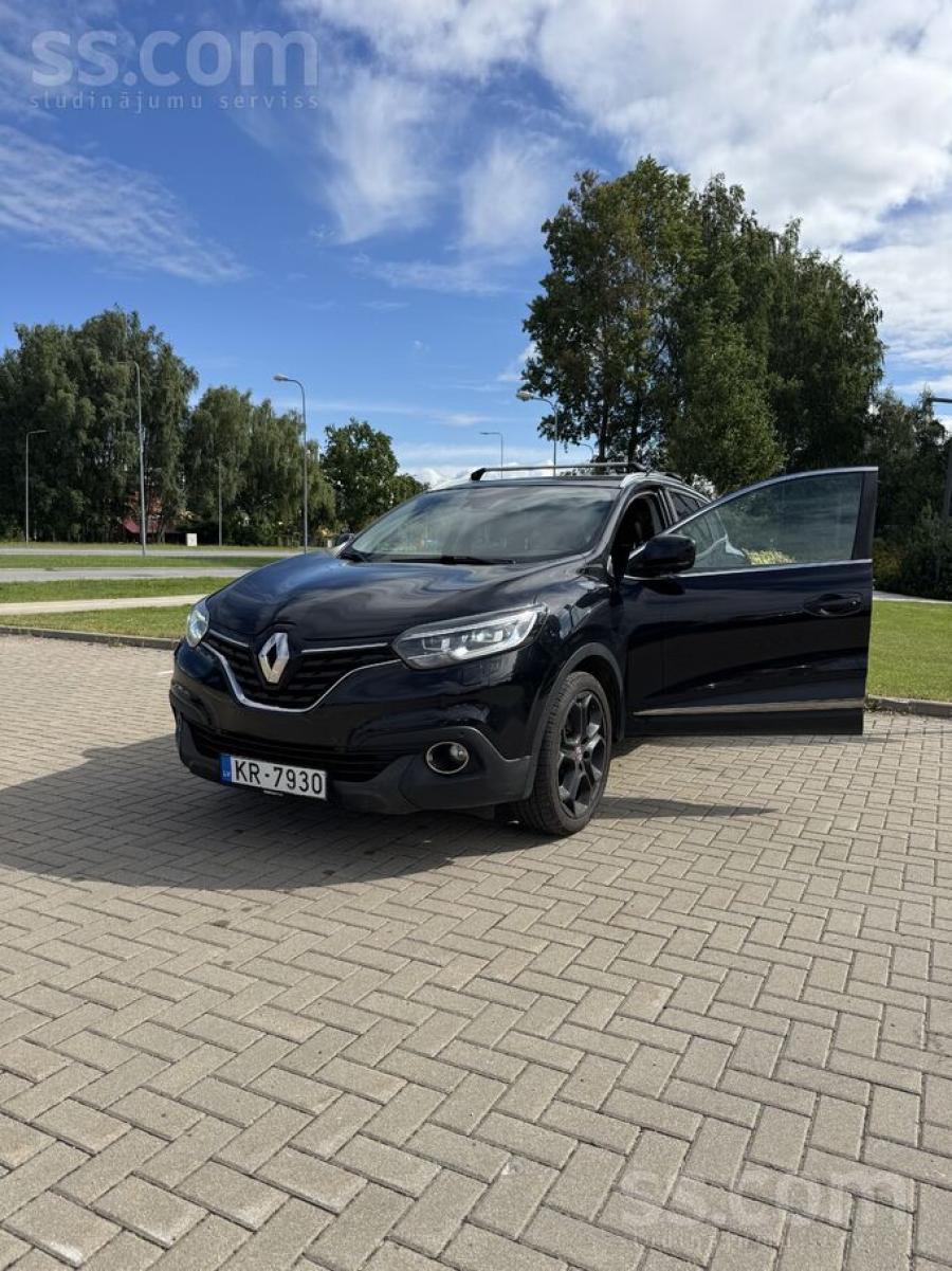 Melns Renault Kadjar 2017 Rīga, ar dzinēja tilpumu 1.50 L un nobraukumu 246 tūkst. km par 8500 €, foto 1 vietnē AUTOMOTO.COM.LV