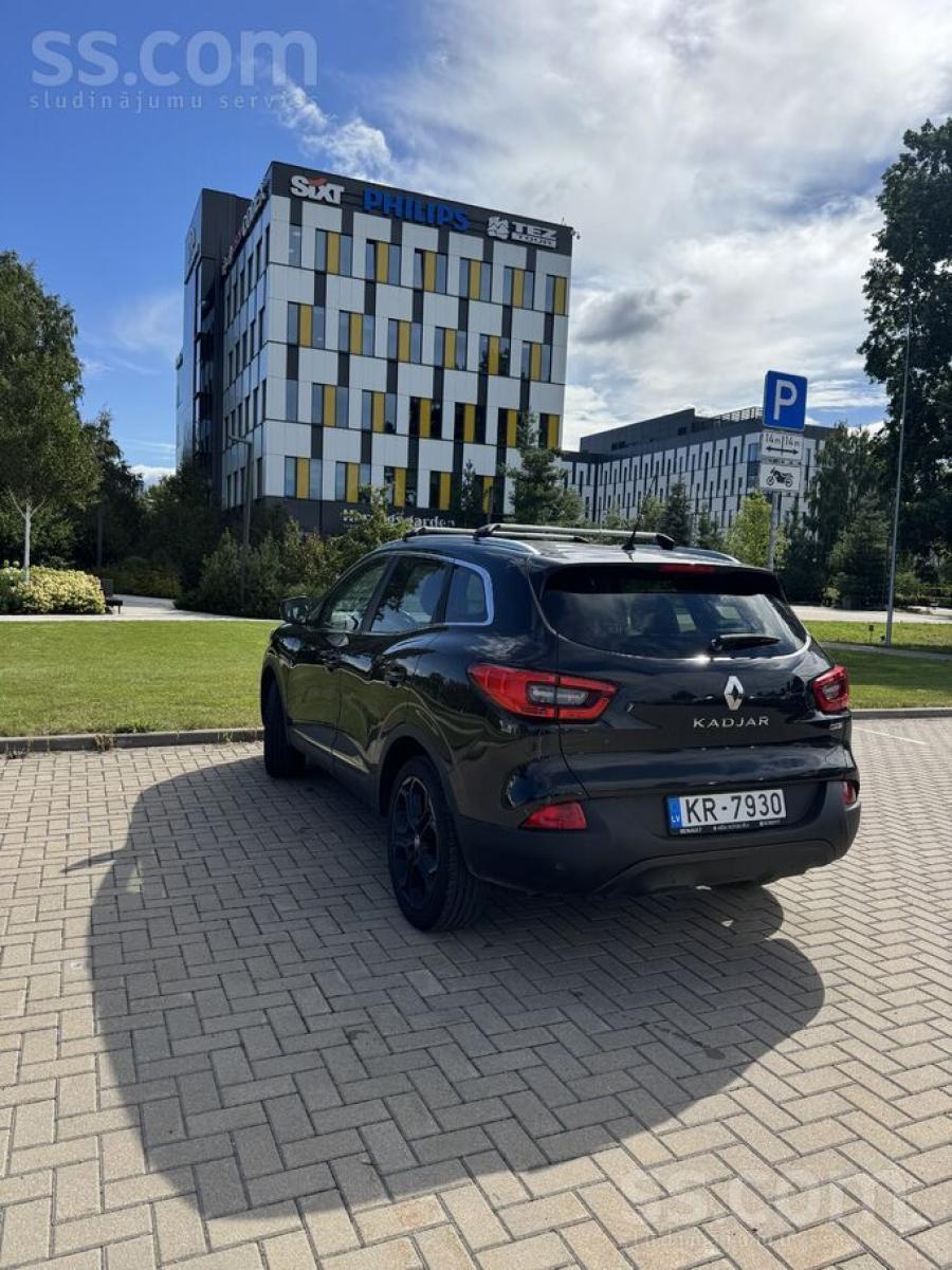 Melns Renault Kadjar 2017 Rīga, ar dzinēja tilpumu 1.50 L un nobraukumu 246 tūkst. km par 8500 €, foto 5 vietnē AUTOMOTO.COM.LV