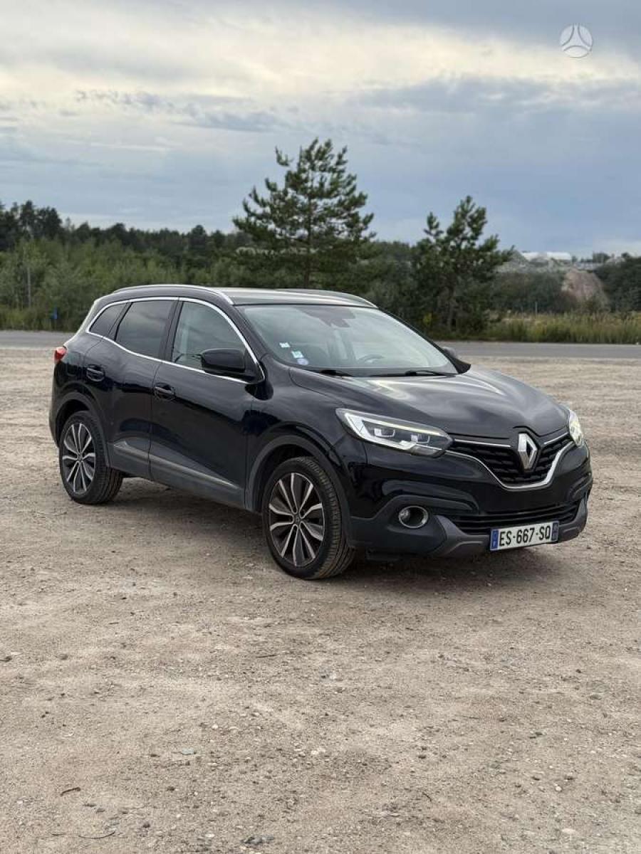 Черный Рено Kadjar 2017 в Вильнюс, объемом двигателя 1.20 л и пробегом 107 тыс. км за 6700 €, фото 4 на AUTOMOTO.COM.LV