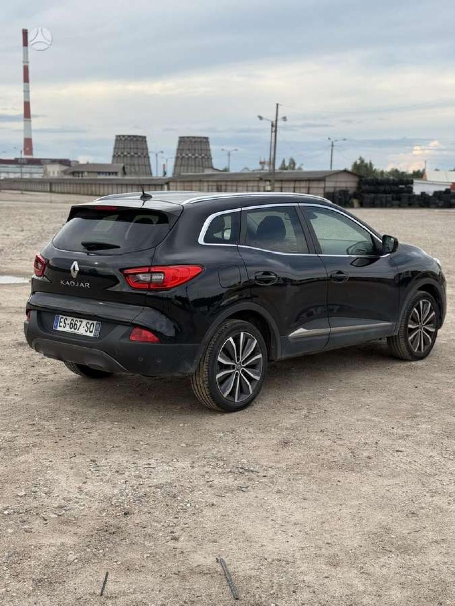 Черный Рено Kadjar 2017 в Вильнюс, объемом двигателя 1.20 л и пробегом 107 тыс. км за 6700 €, фото 5 на AUTOMOTO.COM.LV