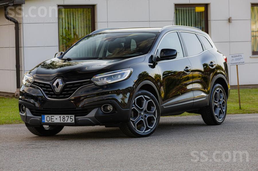 Melns Renault Kadjar 2018 Jelgava, ar dzinēja tilpumu 1.20 L un nobraukumu 0 tūkst. km par 11450 €, foto 1 vietnē AUTOMOTO.COM.LV