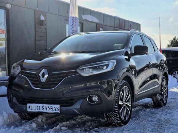 Black Renault Kadjar 2018 in Taurage, with an engine capacity of 1.46 L and mileage of 144 thousand km for 11600 €, photo 3 on AUTOMOTO.COM.LV