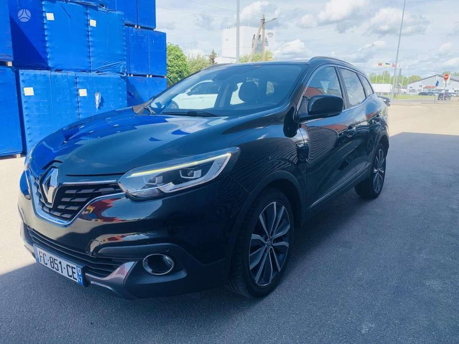 Черный Рено Kadjar 2018 в Таураге, объемом двигателя 1.20 л и пробегом 203 тыс. км за 7400 €, фото 3 на AUTOMOTO.COM.LV