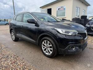Black Renault Kadjar 2018 in Vilnius, with an engine capacity of 1.46 L and mileage of 221 thousand km for 8970 €, photo  on AUTOMOTO.COM.LV