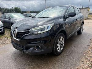 Black Renault Kadjar 2018 in Vilnius, with an engine capacity of 1.46 L and mileage of 221 thousand km for 8970 €, photo 8 on AUTOMOTO.COM.LV