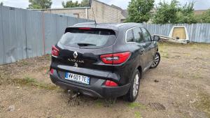 Black Renault Kadjar 2018 in Taurage, with an engine capacity of 1.46 L and mileage of 211 thousand km for 7900 €, photo 7 on AUTOMOTO.COM.LV