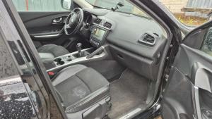 Black Renault Kadjar 2018 in Taurage, with an engine capacity of 1.46 L and mileage of 211 thousand km for 7900 €, photo 17 on AUTOMOTO.COM.LV