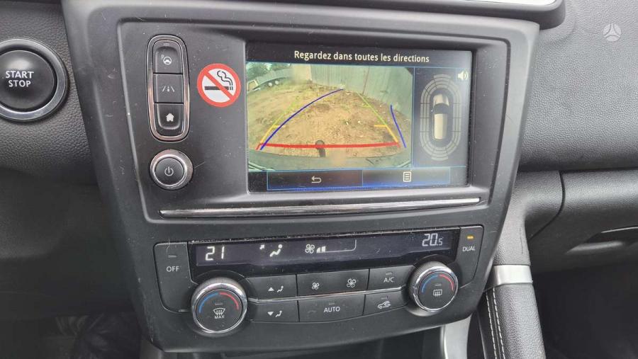 Black Renault Kadjar 2018 in Taurage, with an engine capacity of 1.46 L and mileage of 211 thousand km for 7900 €, photo 24 on AUTOMOTO.COM.LV