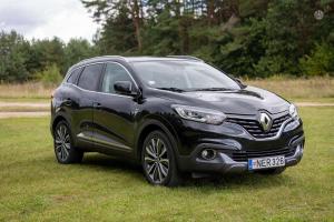 Черный Рено Kadjar 2018 в Ионава, объемом двигателя 1.20 л и пробегом 108 тыс. км за 10500 €, фото  на AUTOMOTO.COM.LV