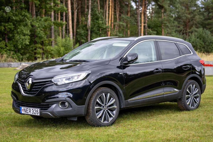 Черный Рено Kadjar 2018 в Ионава, объемом двигателя 1.20 л и пробегом 108 тыс. км за 10500 €, фото 8 на AUTOMOTO.COM.LV