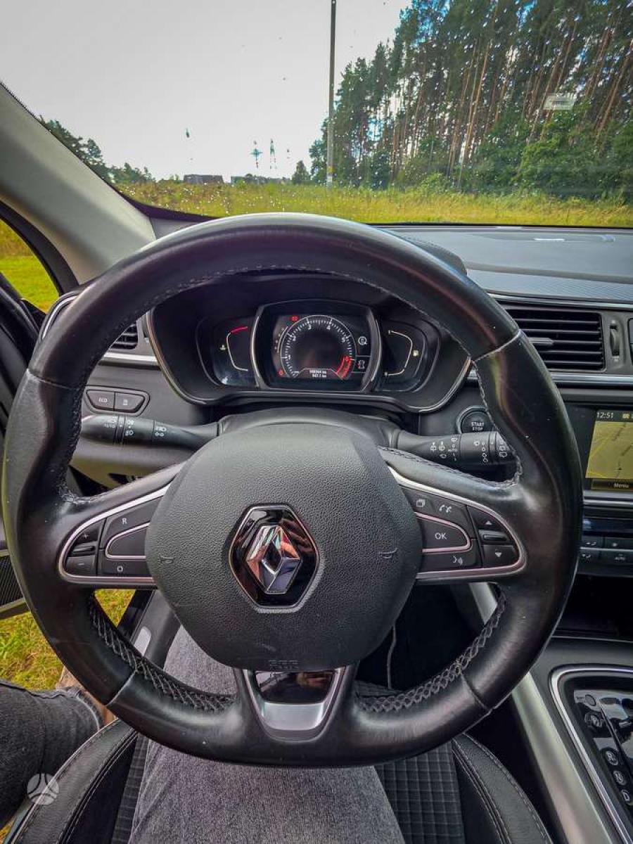 Черный Рено Kadjar 2018 в Ионава, объемом двигателя 1.20 л и пробегом 108 тыс. км за 10500 €, фото 12 на AUTOMOTO.COM.LV