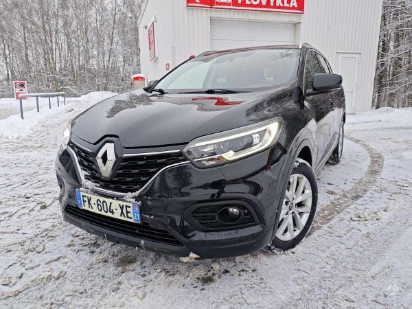 Black Renault Kadjar 2019 in Kaunas, with an engine capacity of 1.46 L and mileage of 249 thousand km for 9300 €, photo 1 on AUTOMOTO.COM.LV