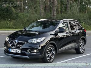 Black Renault Kadjar 2019 in Riga, with an engine capacity of 1.30 L and mileage of 127 thousand km for 12890 €, photo  on AUTOMOTO.COM.LV