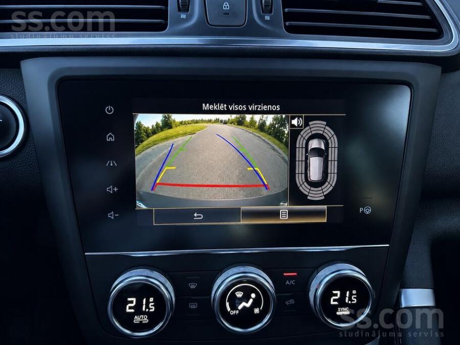 Melns Renault Kadjar 2019 Rīga, ar dzinēja tilpumu 1.30 L un nobraukumu 127 tūkst. km par 12490 €, foto 12 vietnē AUTOMOTO.COM.LV