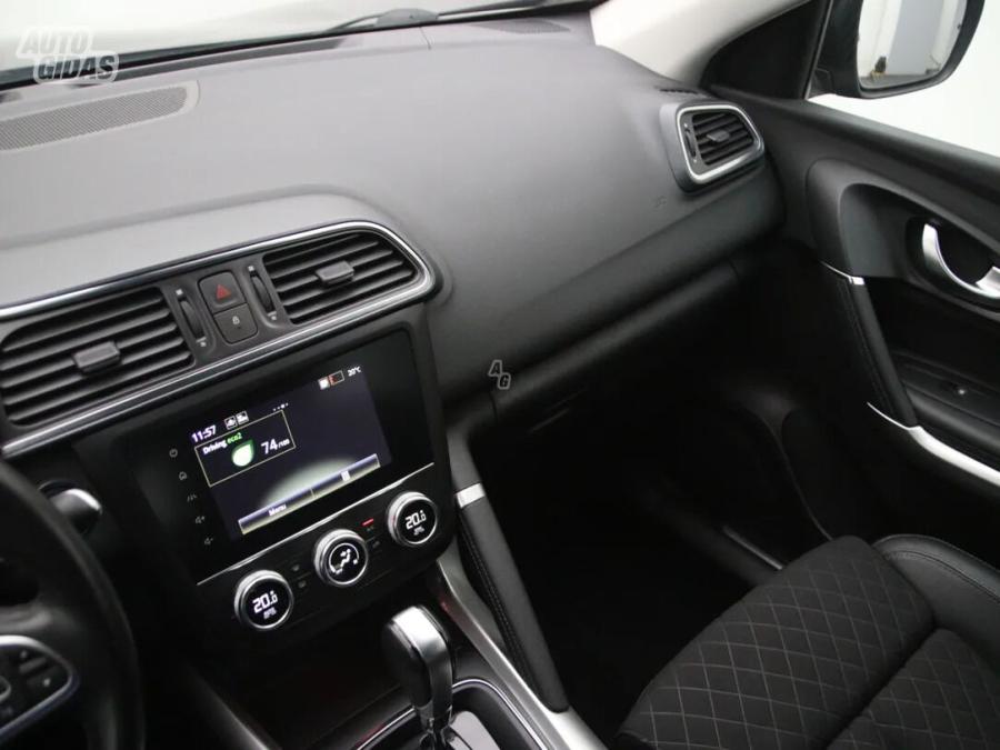 Black Renault Kadjar 2020 in Vilnius, with an engine capacity of 1.30 L and mileage of 108 thousand km for 14999 €, photo 22 on AUTOMOTO.COM.LV
