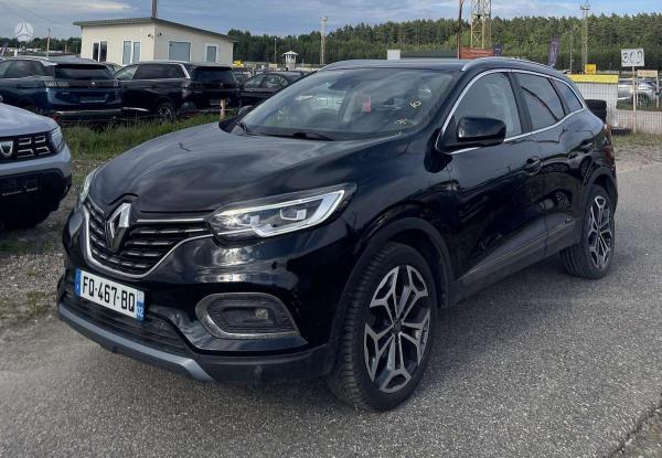 Melns Renault Kadjar 2020 Viļņa, ar dzinēja tilpumu 1.46 L un nobraukumu 102 tūkst. km par 15851 €, foto  vietnē AUTOMOTO.COM.LV