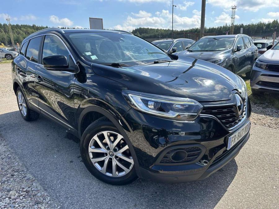 Black Renault Kadjar 2020 in Vilnius, with an engine capacity of 1.46 L and mileage of 174 thousand km for 11494 €, photo 4 on AUTOMOTO.COM.LV