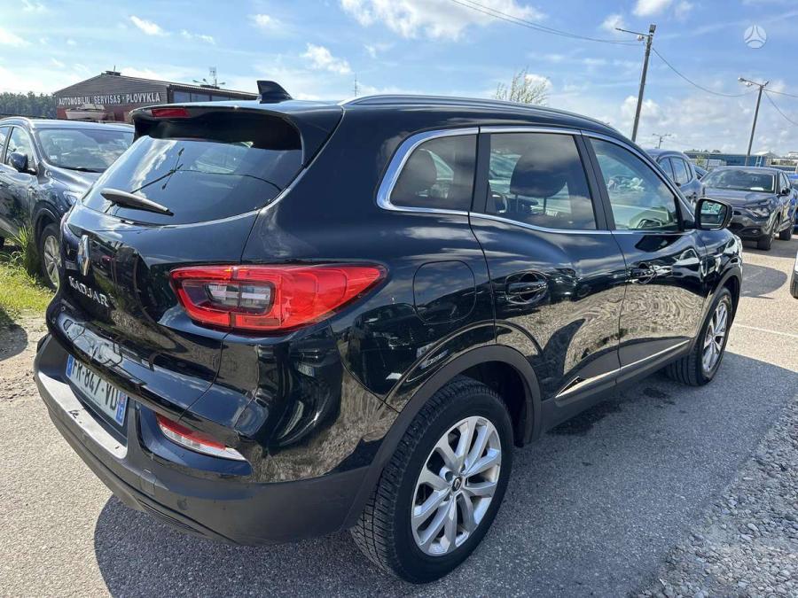 Black Renault Kadjar 2020 in Vilnius, with an engine capacity of 1.46 L and mileage of 174 thousand km for 11494 €, photo 5 on AUTOMOTO.COM.LV