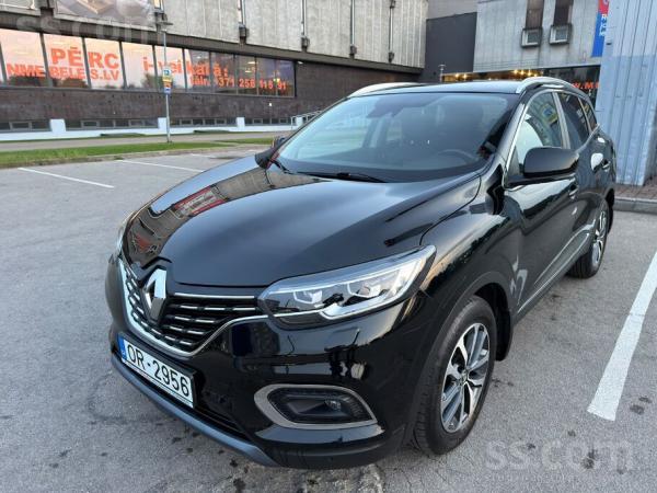 Renault Kadjar 2021 in Riga on AUTOMOTO.COM.LV Black Renault Kadjar 2021 in Riga, with an engine capacity of 1.30 L and mileage of 71 thousand km for 16999 €, photo 1 on AUTOMOTO.COM.LV