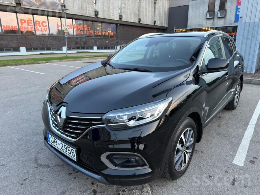 Melns Renault Kadjar 2021 Rīga, ar dzinēja tilpumu 1.30 L un nobraukumu 71 tūkst. km par 16999 €, foto 1 vietnē AUTOMOTO.COM.LV