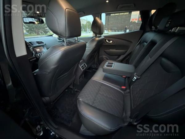 Renault Kadjar 2021 in Riga on AUTOMOTO.COM.LV Black Renault Kadjar 2021 in Riga, with an engine capacity of 1.30 L and mileage of 71 thousand km for 16999 €, photo 8 on AUTOMOTO.COM.LV