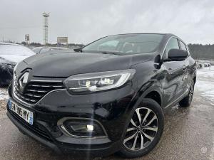 Black Renault Kadjar 2022 in Vilnius, with an engine capacity of 1.46 L and mileage of 197 thousand km for 14519 €, photo  on AUTOMOTO.COM.LV
