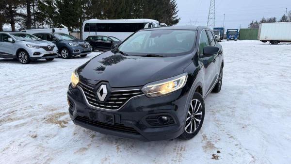 Black Renault Kadjar 2022 in Kaunas, with an engine capacity of 1.46 L and mileage of 160 thousand km for 14157 €, photo 2 on AUTOMOTO.COM.LV