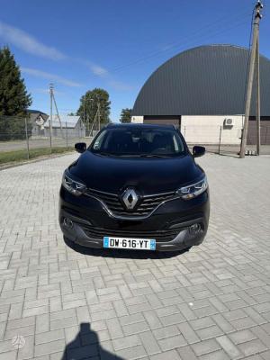 Melns Renault Kadjar 2015 Tauragė, ar dzinēja tilpumu 1.20 L un nobraukumu 149 tūkst. km par 7200 €, foto  vietnē AUTOMOTO.COM.LV