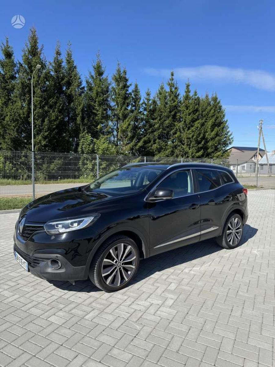 Melns Renault Kadjar 2015 Tauragė, ar dzinēja tilpumu 1.20 L un nobraukumu 149 tūkst. km par 7200 €, foto 3 vietnē AUTOMOTO.COM.LV