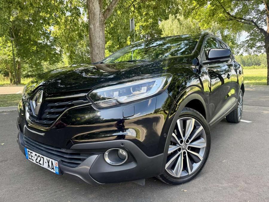 Melns Renault Kadjar 2016 Birštonas, ar dzinēja tilpumu 1.60 L un nobraukumu 207 tūkst. km par 7900 €, foto 1 vietnē AUTOMOTO.COM.LV
