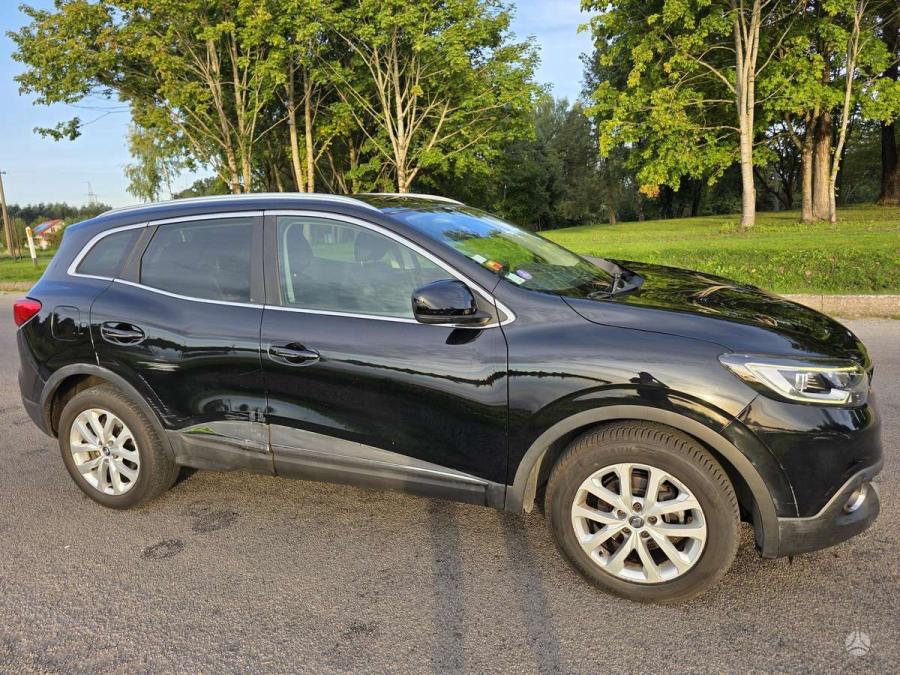 Черный Рено Kadjar 2016 в Таураге, объемом двигателя 1.20 л и пробегом 160 тыс. км за 5900 €, фото 1 на AUTOMOTO.COM.LV