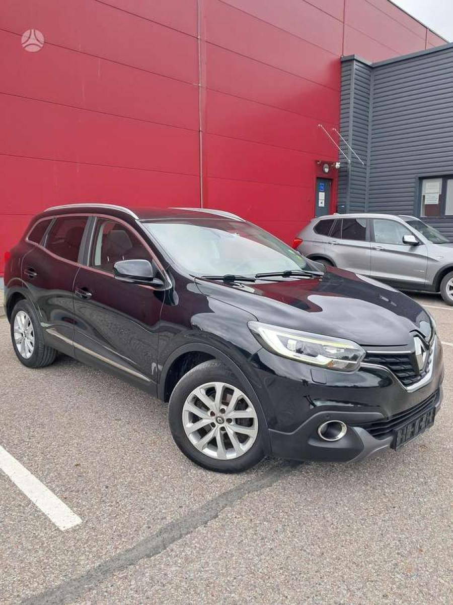 Черный Рено Kadjar 2016 в Каунас, объемом двигателя 1.50 л и пробегом 185 тыс. км за 8350 €, фото 3 на AUTOMOTO.COM.LV