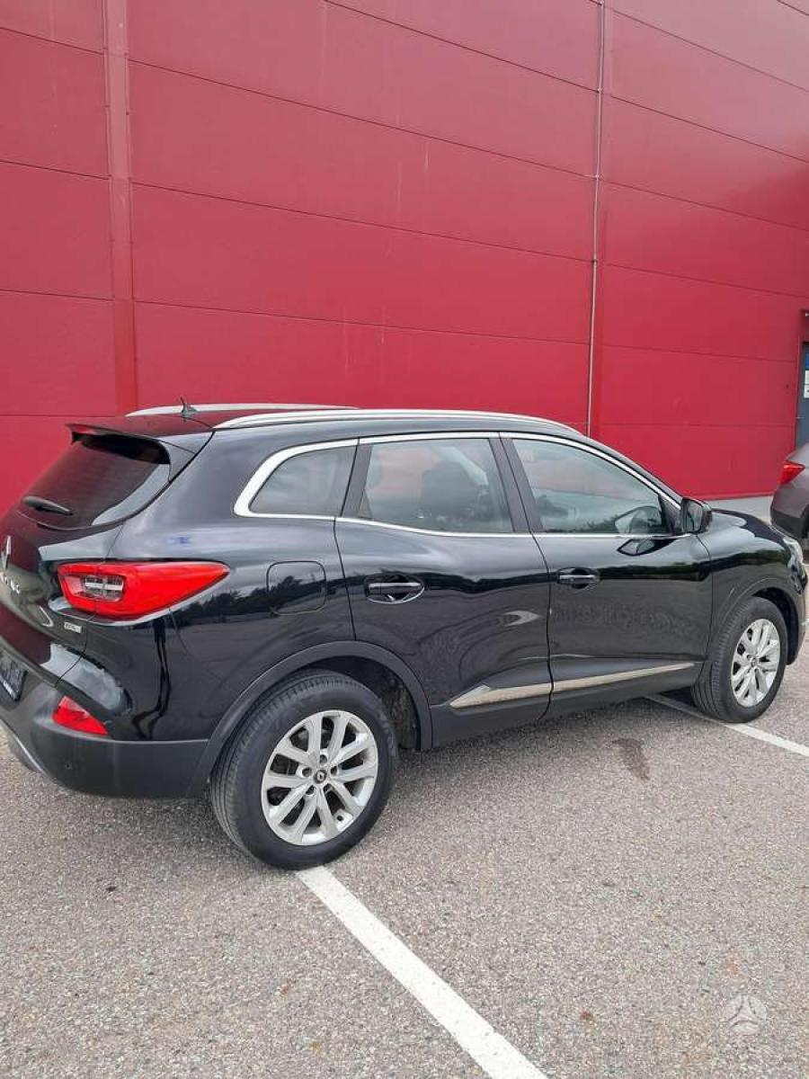 Черный Рено Kadjar 2016 в Каунас, объемом двигателя 1.50 л и пробегом 185 тыс. км за 8350 €, фото 6 на AUTOMOTO.COM.LV
