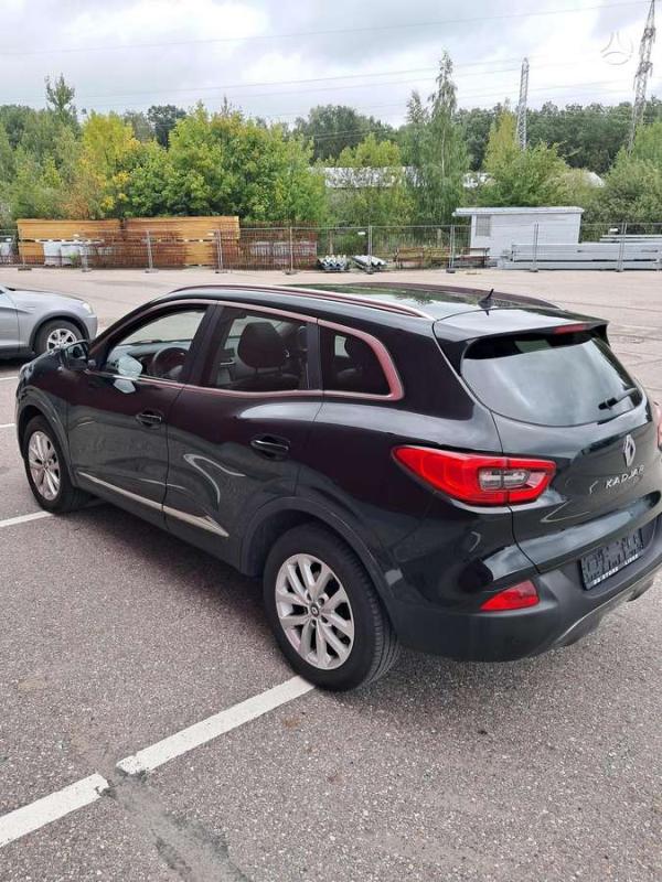 Черный Рено Kadjar 2016 в Каунас, объемом двигателя 1.50 л и пробегом 185 тыс. км за 8350 €, фото 10 на AUTOMOTO.COM.LV