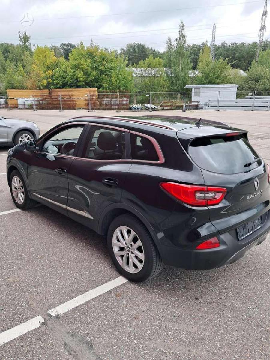 Черный Рено Kadjar 2016 в Каунас, объемом двигателя 1.50 л и пробегом 185 тыс. км за 8350 €, фото 12 на AUTOMOTO.COM.LV
