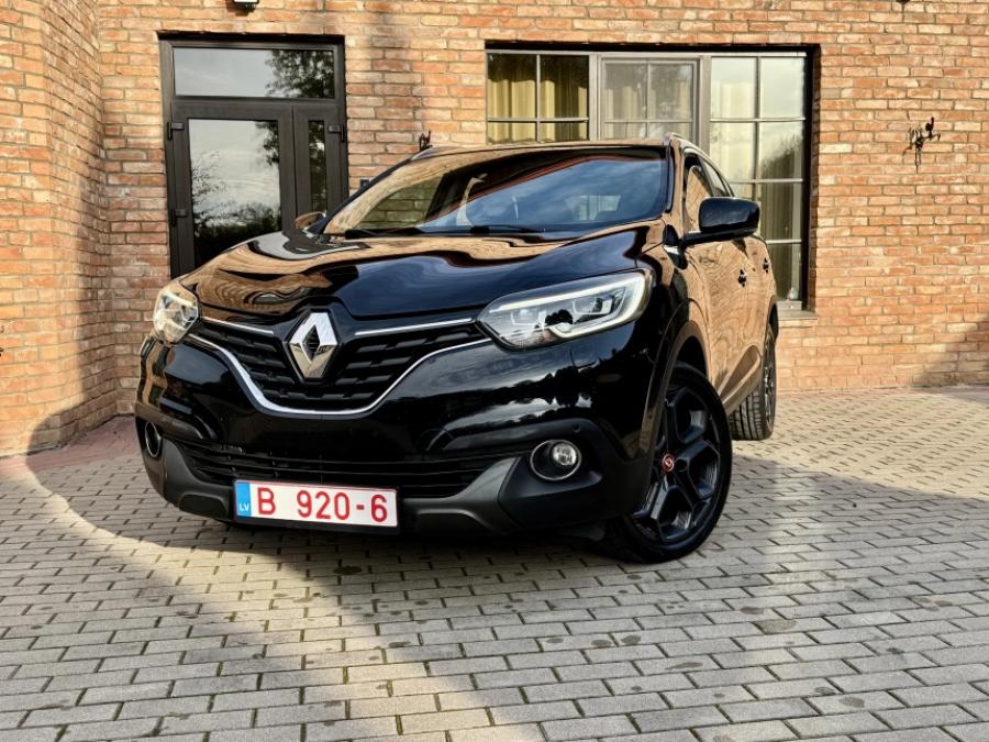 Melns Renault Kadjar 2017 Rīga, ar dzinēja tilpumu 1.20 L un nobraukumu 152 tūkst. km par 12500 €, foto 1 vietnē AUTOMOTO.COM.LV
