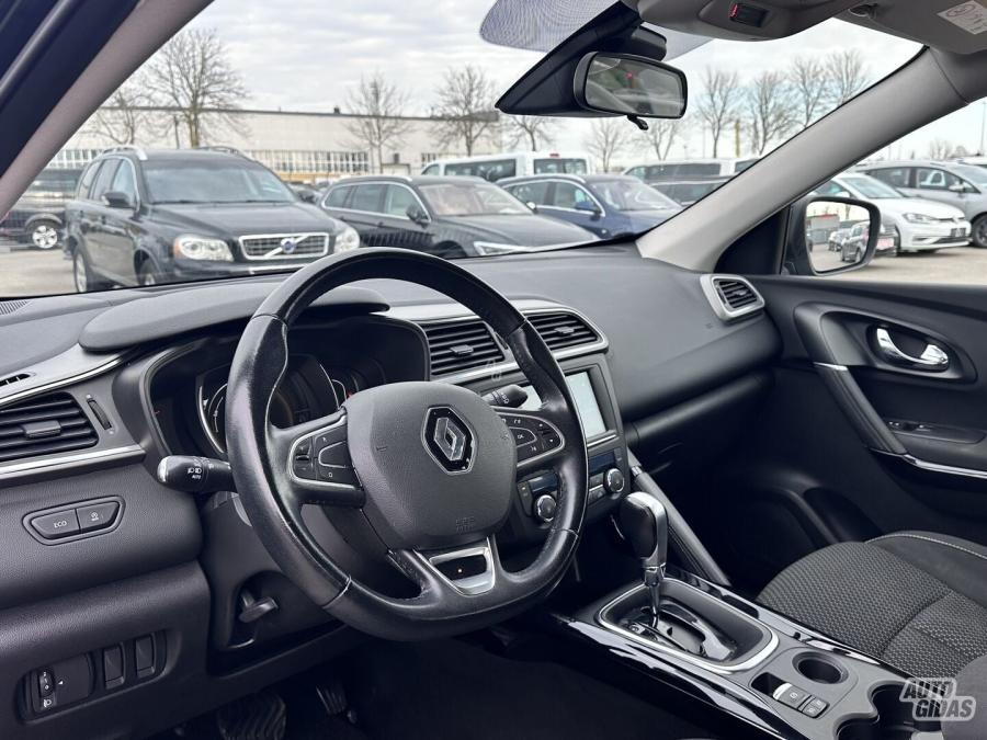 Черный Рено Kadjar 2018 в Клайпеда, объемом двигателя 1.20 л и пробегом 160 тыс. км за 7999 €, фото 12 на AUTOMOTO.COM.LV
