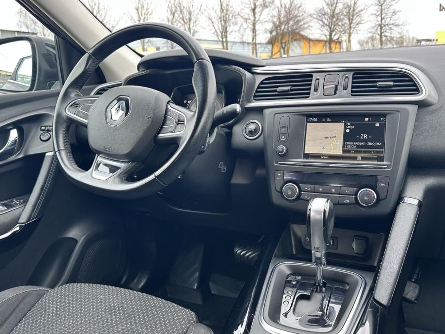 Черный Рено Kadjar 2018 в Клайпеда, объемом двигателя 1.20 л и пробегом 160 тыс. км за 7999 €, фото 13 на AUTOMOTO.COM.LV