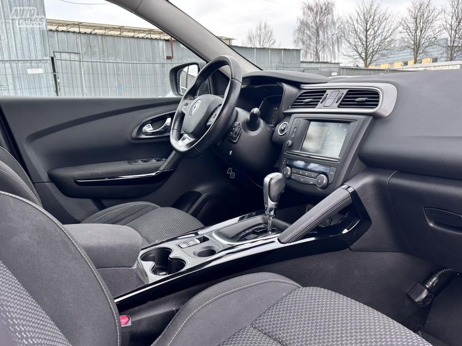 Черный Рено Kadjar 2018 в Клайпеда, объемом двигателя 1.20 л и пробегом 160 тыс. км за 7999 €, фото 14 на AUTOMOTO.COM.LV