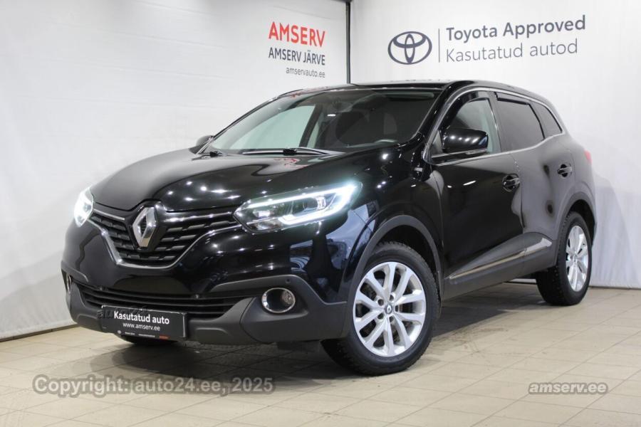 Melns Renault Kadjar 2016 Tallina, ar dzinēja tilpumu 1.20 L un nobraukumu 131 tūkst. km par 8990 €, foto 1 vietnē AUTOMOTO.COM.LV