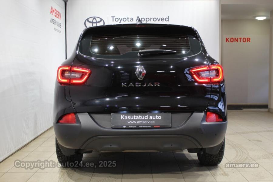 Melns Renault Kadjar 2016 Tallina, ar dzinēja tilpumu 1.20 L un nobraukumu 131 tūkst. km par 8990 €, foto 4 vietnē AUTOMOTO.COM.LV