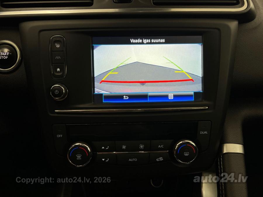 Черный Рено Kadjar 2016 в Пярну, объемом двигателя 1.60 л и пробегом 198 тыс. км за 9990 €, фото 26 на AUTOMOTO.COM.LV