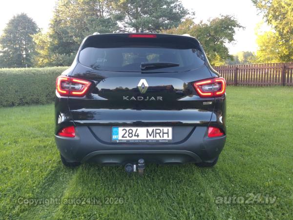 Black Renault Kadjar 2017 in Tallinn, with an engine capacity of 1.50 L and mileage of 153 thousand km for 9700 €, photo 6 on AUTOMOTO.COM.LV