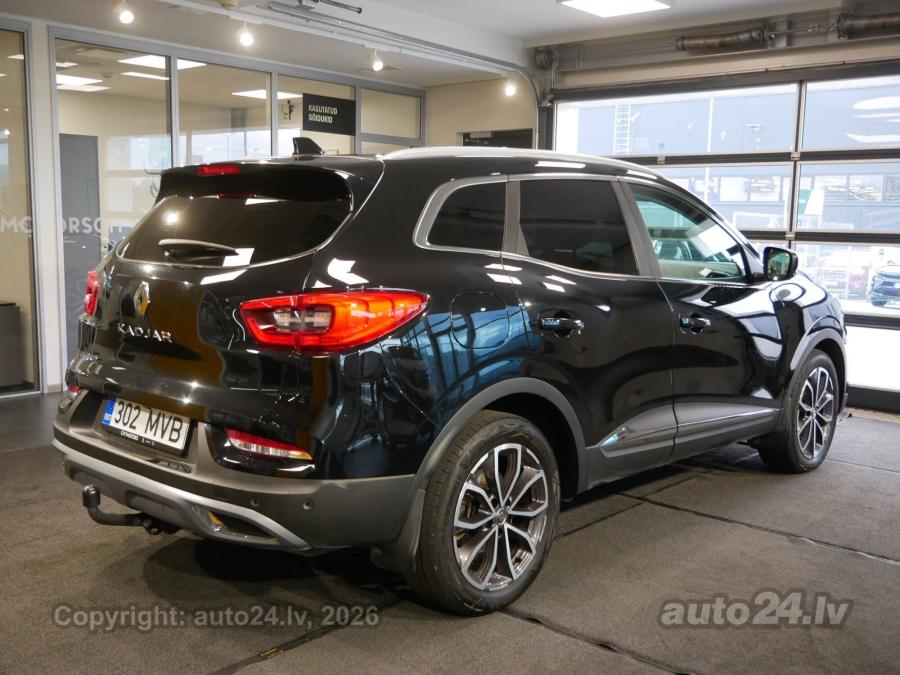 Black Renault Kadjar 2019 in Tallinn, with an engine capacity of 1.50 L and mileage of 98 thousand km for 16990 €, photo 4 on AUTOMOTO.COM.LV