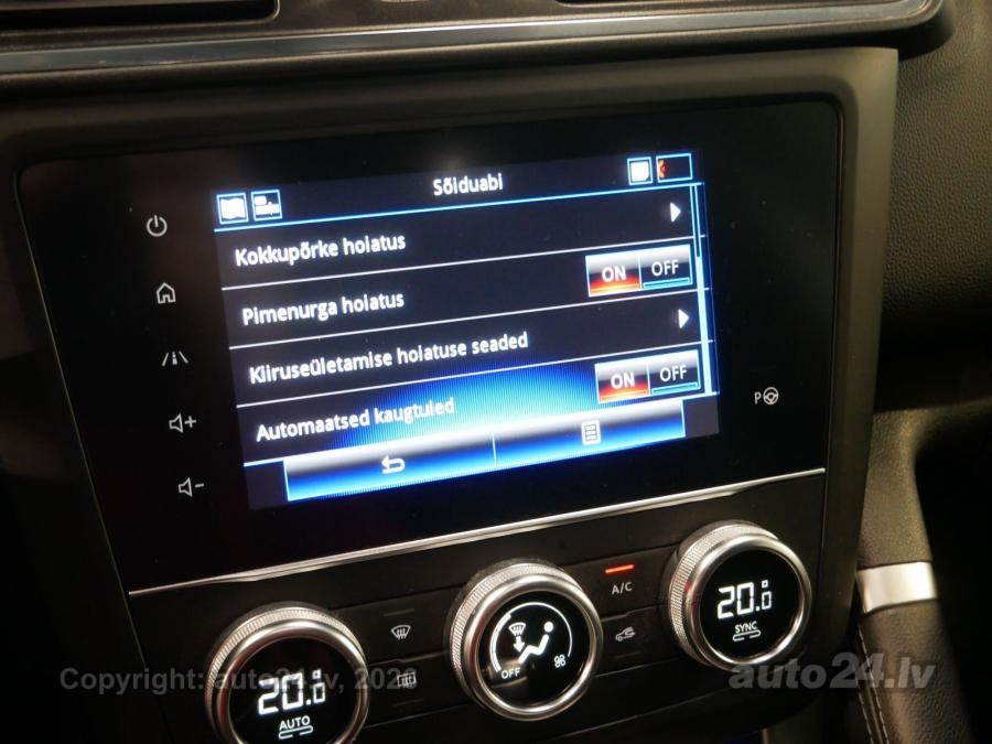 Black Renault Kadjar 2019 in Tallinn, with an engine capacity of 1.50 L and mileage of 98 thousand km for 16990 €, photo 14 on AUTOMOTO.COM.LV