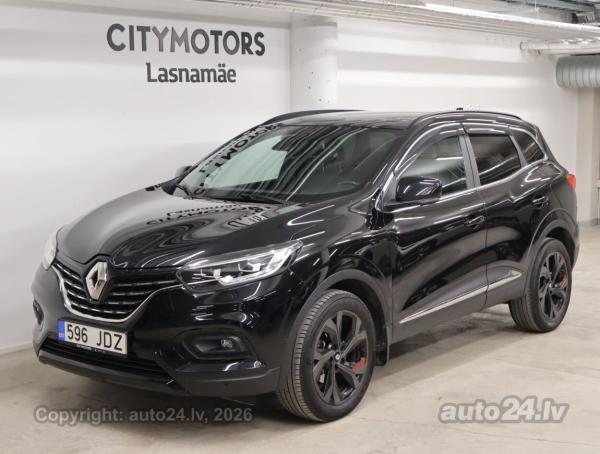 Black Renault Kadjar 2021 in Tallinn, with an engine capacity of 1.30 L and mileage of 62 thousand km for 14900 €, photo 1 on AUTOMOTO.COM.LV